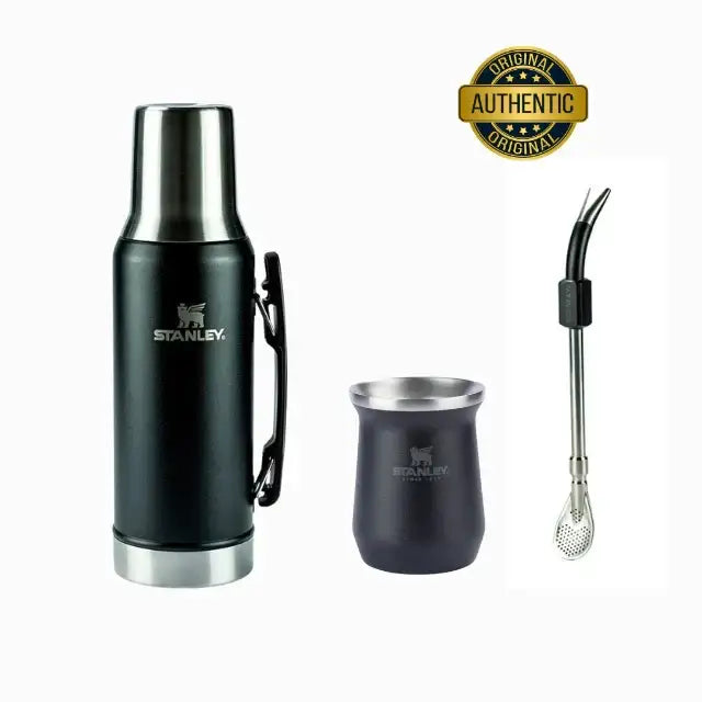 Stanley Mate System Kit Thermal Bottle, Thermos Cuia & Bombilla Spoon ...