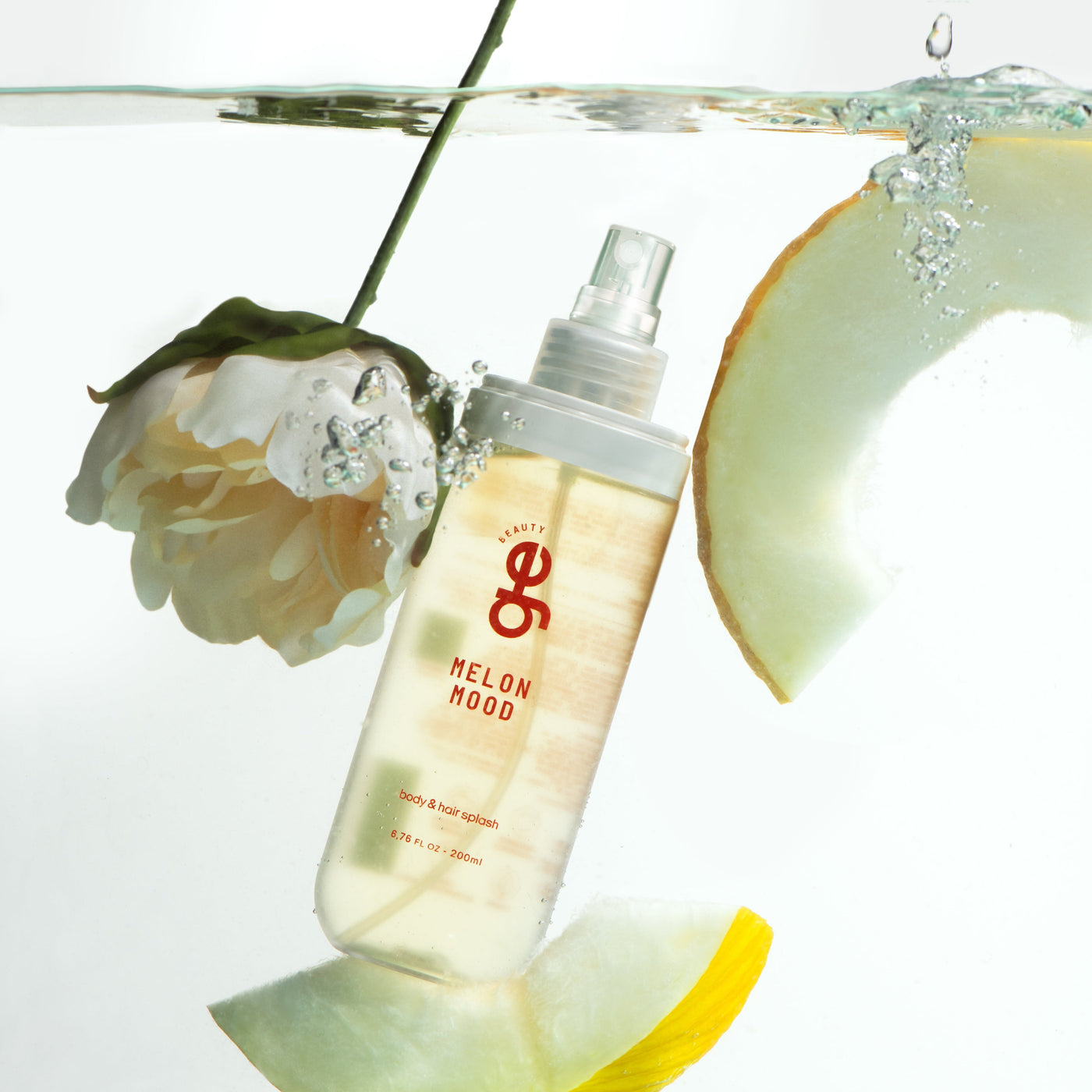 ge beauty melon mood body hair splash melon peony white musk perfume ...