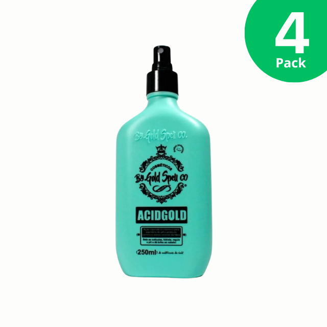 4-Pack Gold Spell Co. Acidgold Hair Acidifying Mask - pH Balancing ...